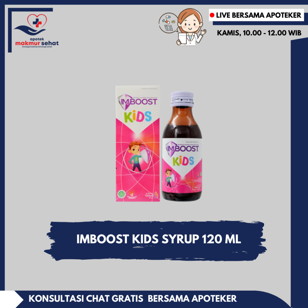 Jual IMBOOST KIDS SYRUP 120ML | Shopee Indonesia