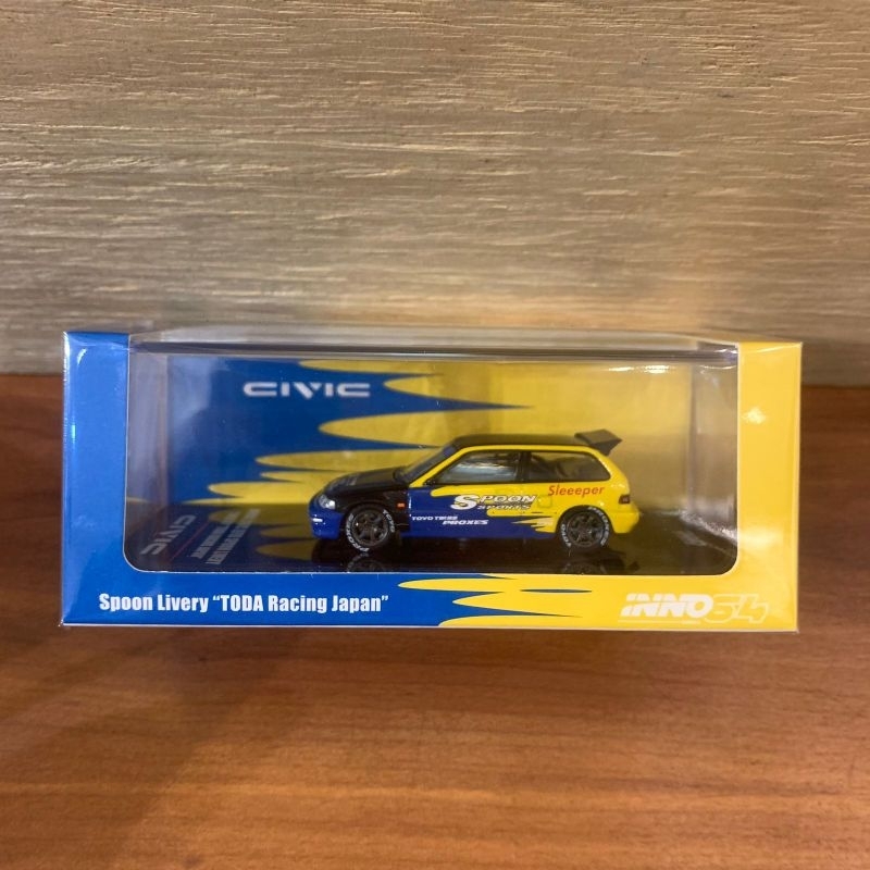 Jual INNO64 HONDA CIVIC (EF9) SPOON LIVERY TUNED BY "TODA RACING JAPAN ...