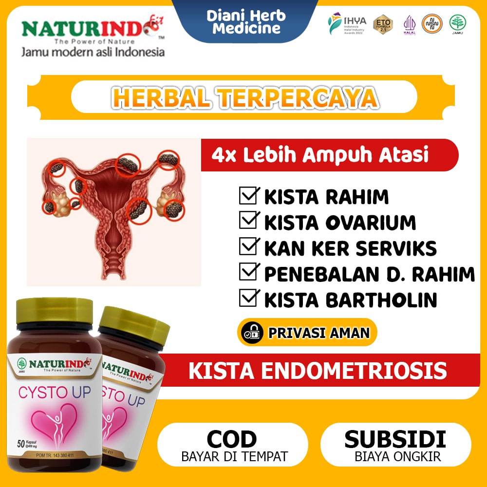 Jual Obat Kista Bartholin Ovarium Endometrosis Epidermoid Miom MYOM ...