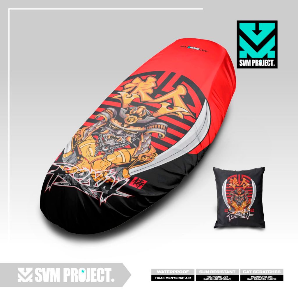 Jual COVER JOK MOTOR / MOTIF 1 / SARUNG JOK MOTOR WATERPROOF / COVER ...