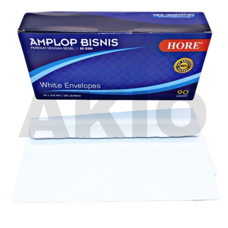 Jual Amplop Kondangan Putih 8 Gsm HORE Besar 90 Perekat Aesthetic Polos ...