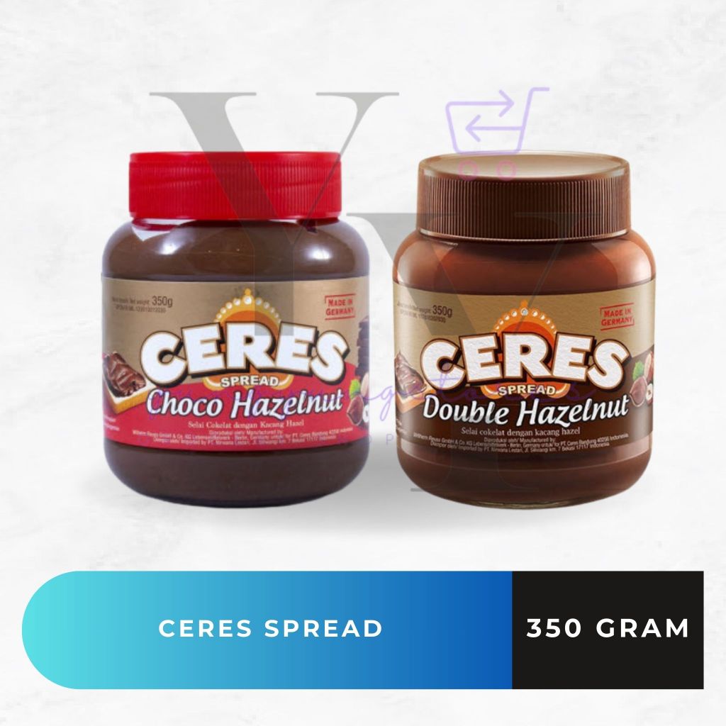 Jual Ceres Spread Choco Hazelnut / Double Hazelnut 350 gram | Shopee ...