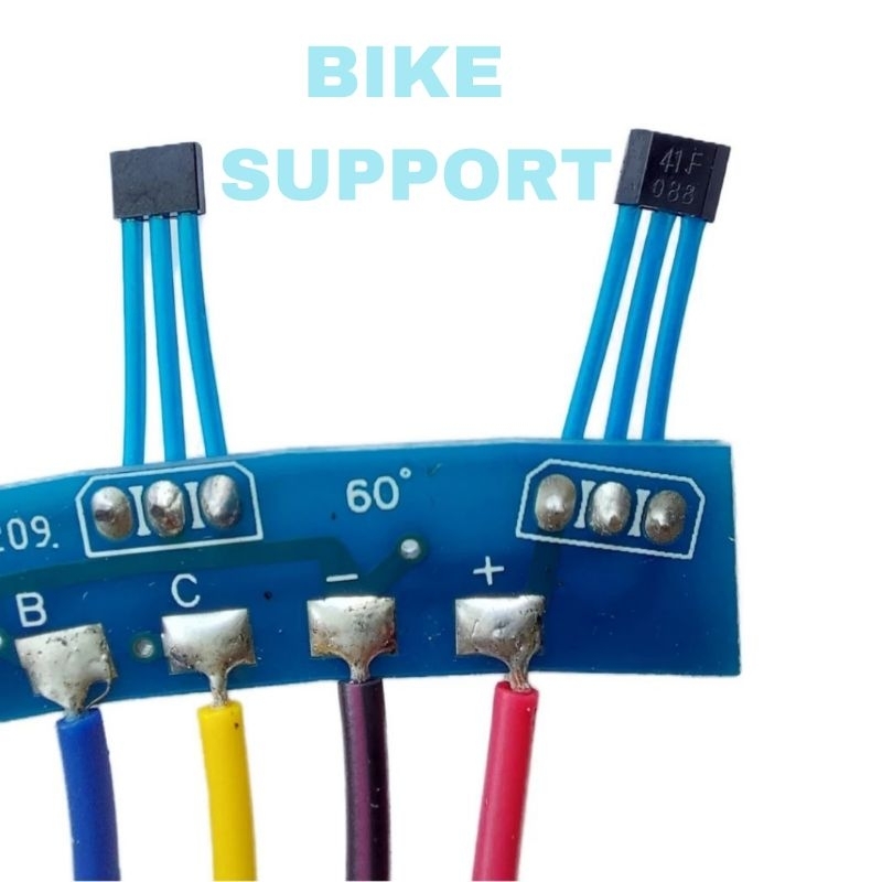 Jual PCB Hall Sensor Dinamo Sudut 60° Transistor 41F 1 Set Sepeda Listrik Selis | Shopee Indonesia