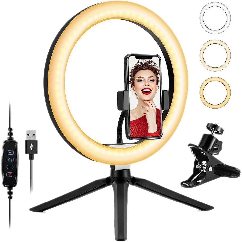 Jual ORIGINAL PAKET RINGLIGHT 33CM + TRIPOD BESI RING LIGHT MAKE UP 16 ...