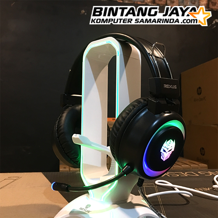 Jual Headset Gaming Rexus Vonix F30 RGB Backlit - Putih/Pink/Hitam ...