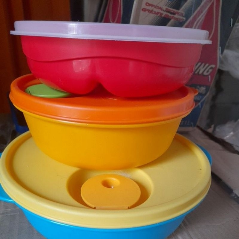 Jual Tupperware Paket Makan 3 | Shopee Indonesia