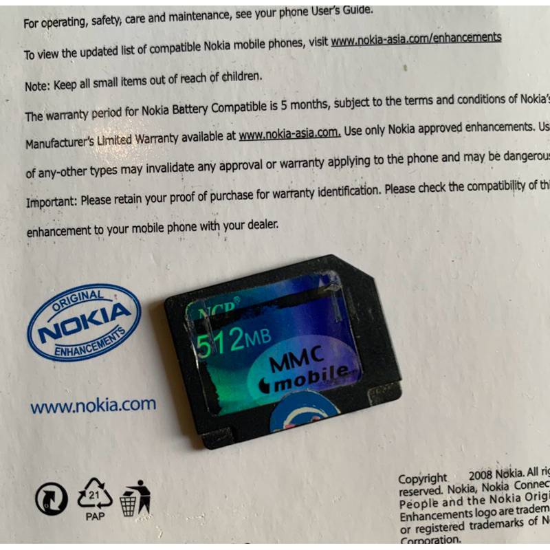 Jual memory card mmc jadul 512mb RSDV | Shopee Indonesia