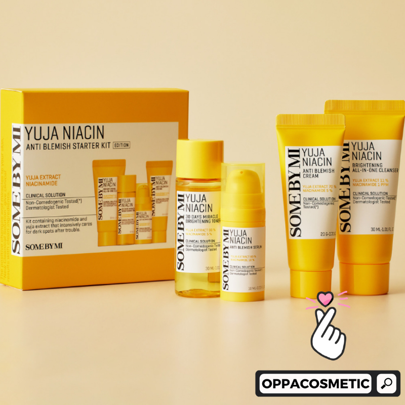 Jual Somebymi Yuja Niacin Anti Blemish Starter Kit | Shopee Indonesia