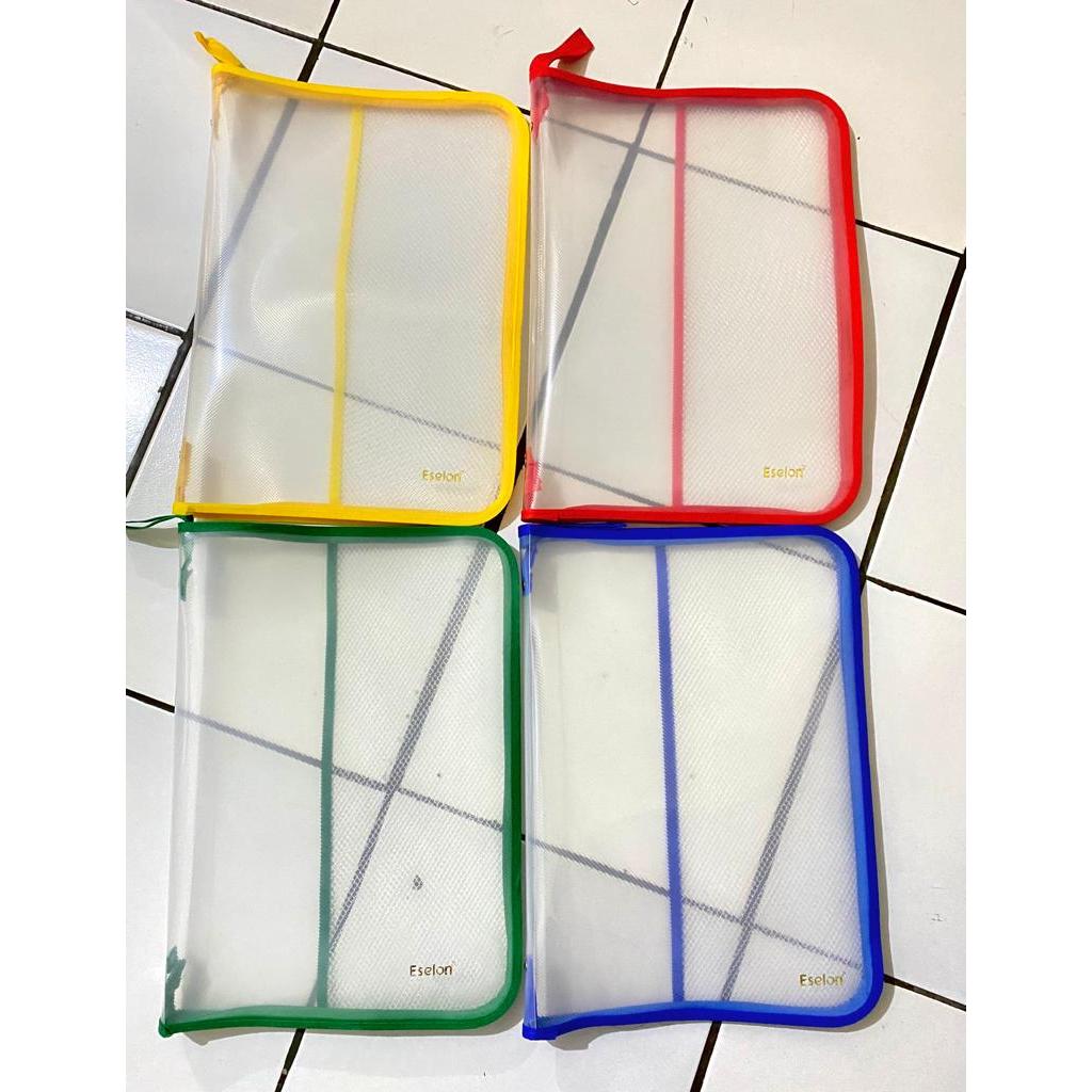 Jual 1 Pcs - Map Zipper Restleting Folio Jaring - 510 | Shopee Indonesia