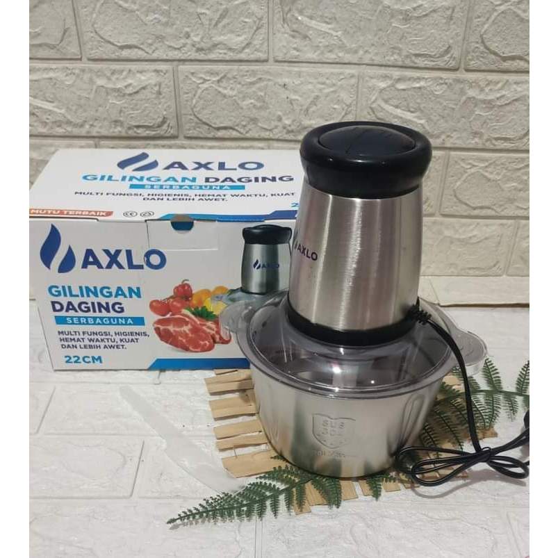 Jual BLENDER DAGING AXLO A-802 / BLENDER DAGING STAINLESS AXLO A 802 ...
