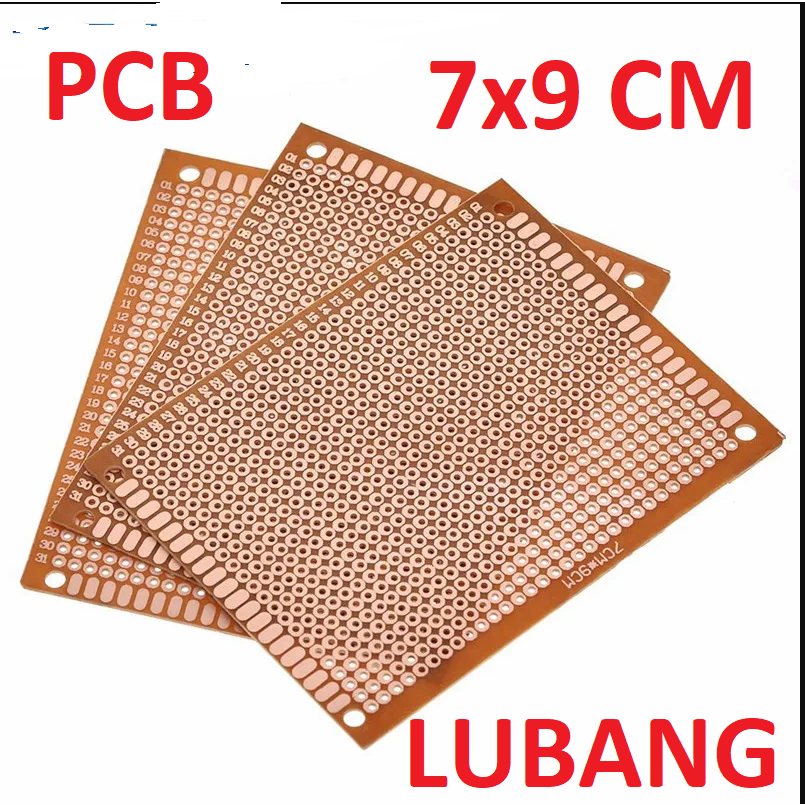 Jual PCB Board Lubang Bolong Satu Sisi Titik 7x9 7 x 9 Cm 7cm x 9cm ...