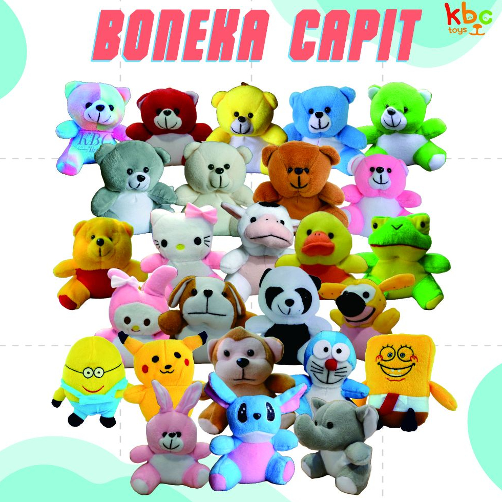 Jual Boneka Karakter Size 15CM Kualitas SNI - Boneka Kado Boneka Mini ...