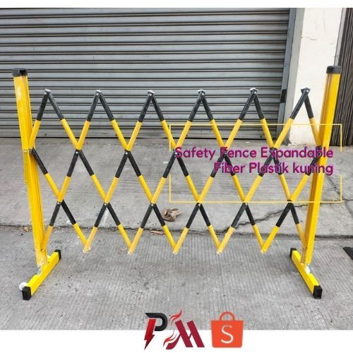 Jual ROAD BARRIER SAFETY FENCE EXPANDABLE PORTABLE PAGAR BATAS JALAN ...