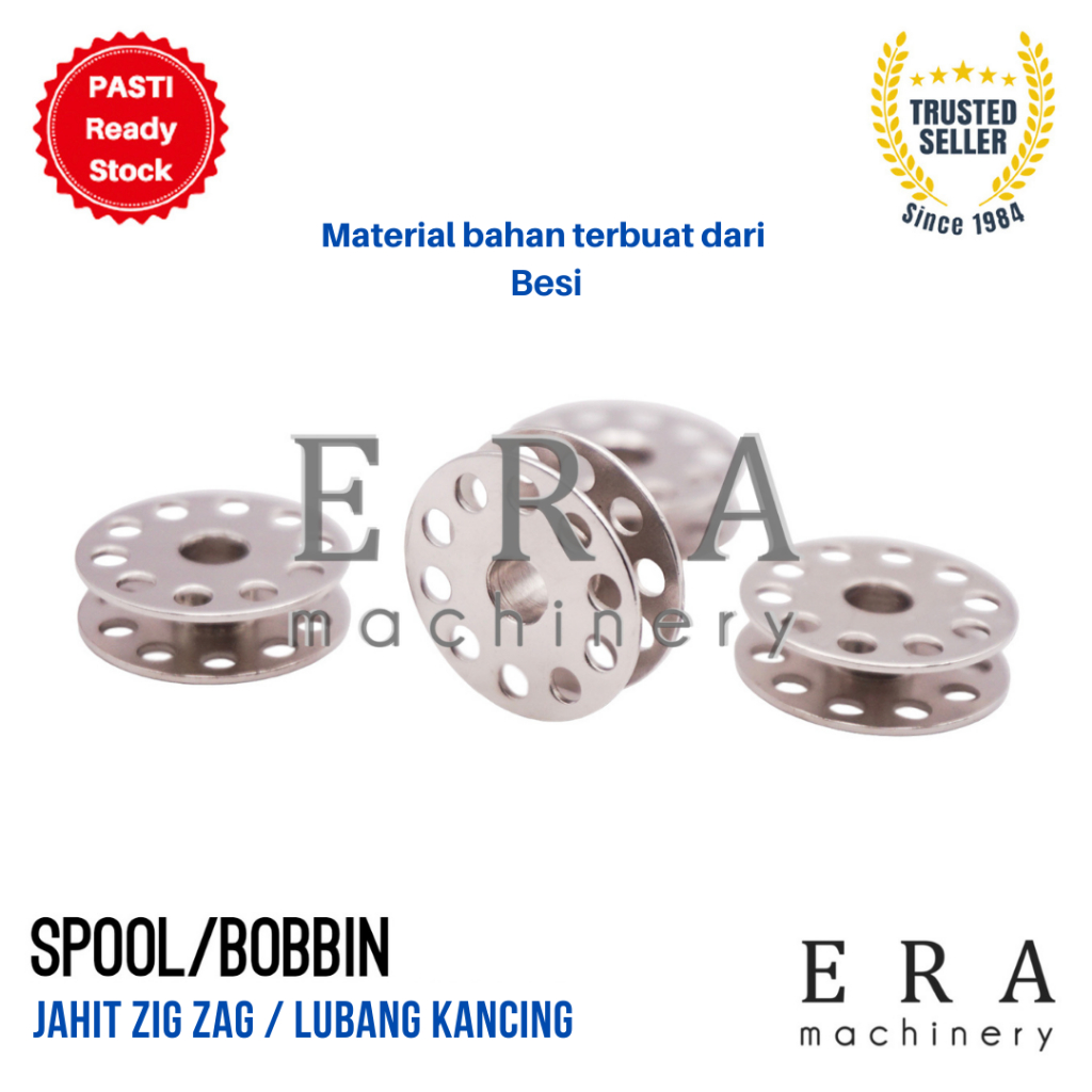 Jual Spool Bobbin Palet jahit Lubang kancing Juki781 / Zig Zag Singer ...