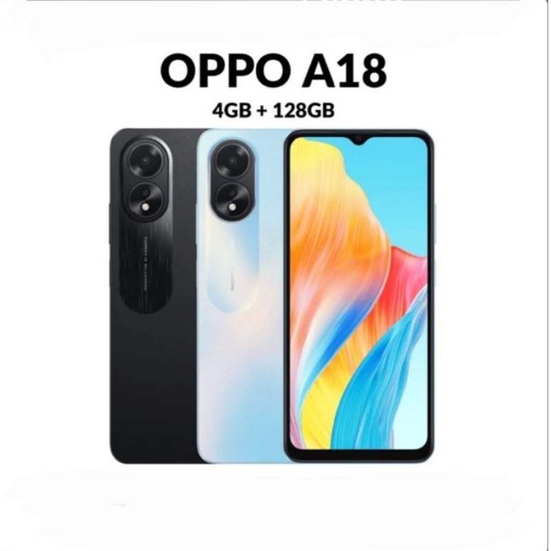 Jual Oppo A18 8/128 (extended ram)-Garansi Resmi | Shopee Indonesia