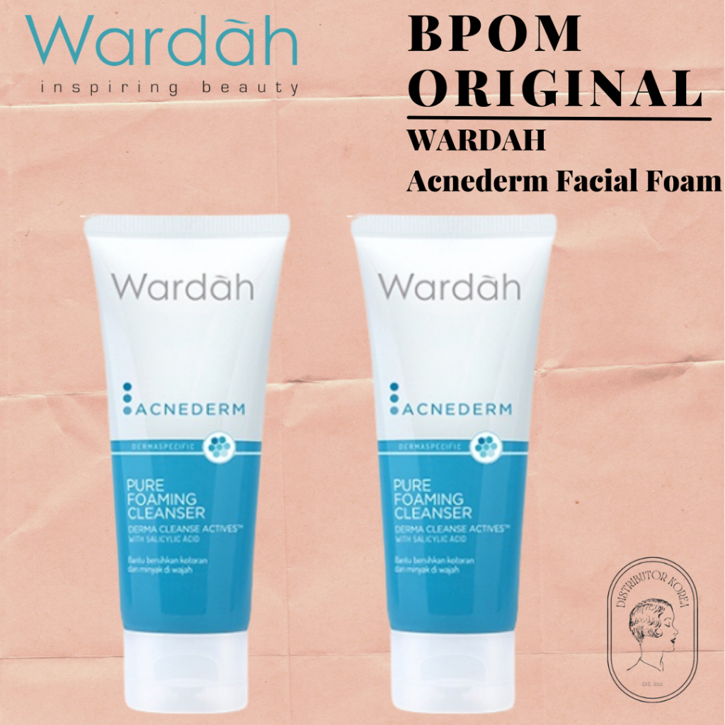 Jual (TERLARIS) FACIAL FOAM WARDAH ACNE, FACIAL WASH WARDAH ACNE ...