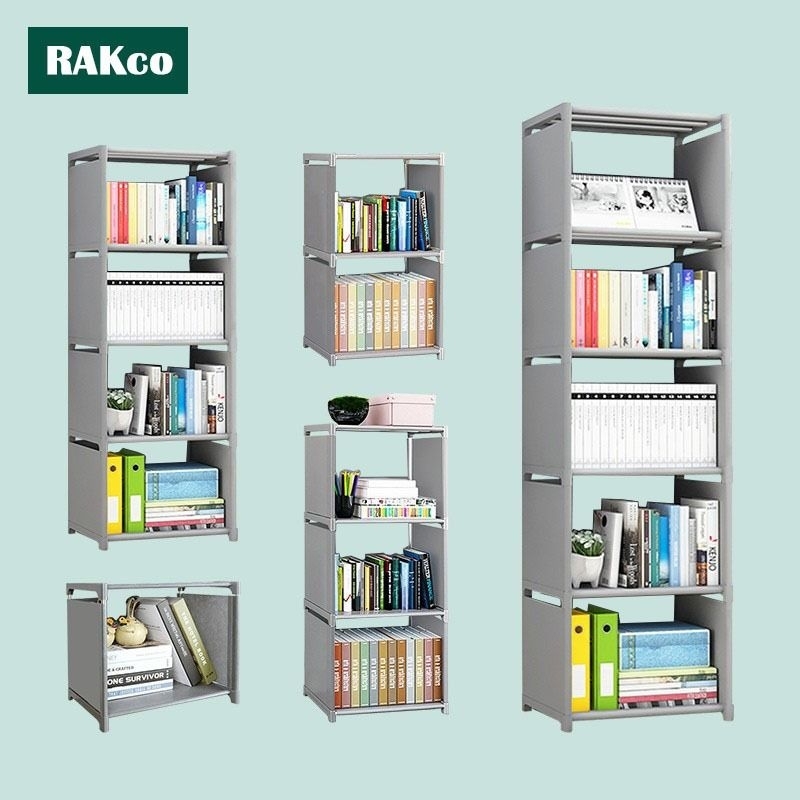Jual rak buku minimalis PVC 4 susun 3 ruang (4 pipa hambalan) | Shopee ...