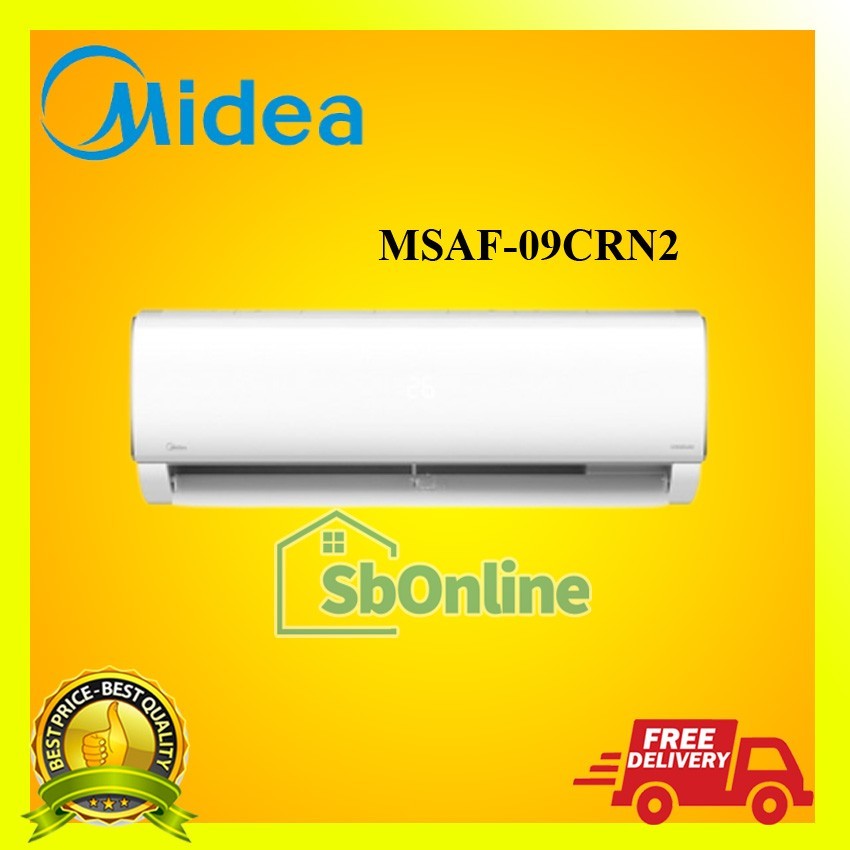Jual MIDEA MSAF-09CRN2 AC SPLIT 1 PK STANDART | Shopee Indonesia