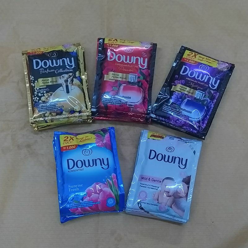 Jual DOWNY PELEMBUT & PEWANGI PAKAIAN SACHET | Shopee Indonesia