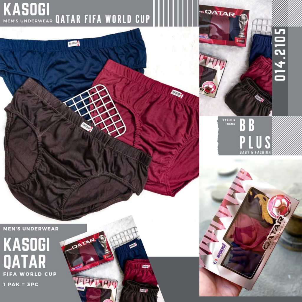 Jual CELANA DALAM PRIA DEWASA " KASOGI QATAR " SIZE : M / L / XL ( ISI ...
