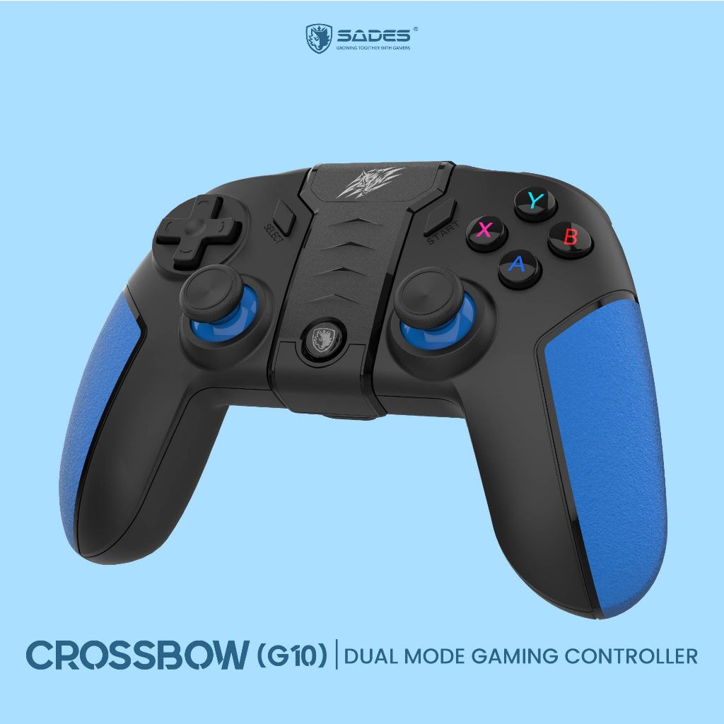 Jual Gamepad Dual Mode with Holder SADES CROSSBOW G10 | Shopee Indonesia