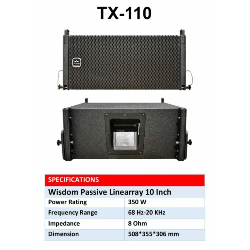 Jual Wisdom TX110 Speaker Line Array | Shopee Indonesia