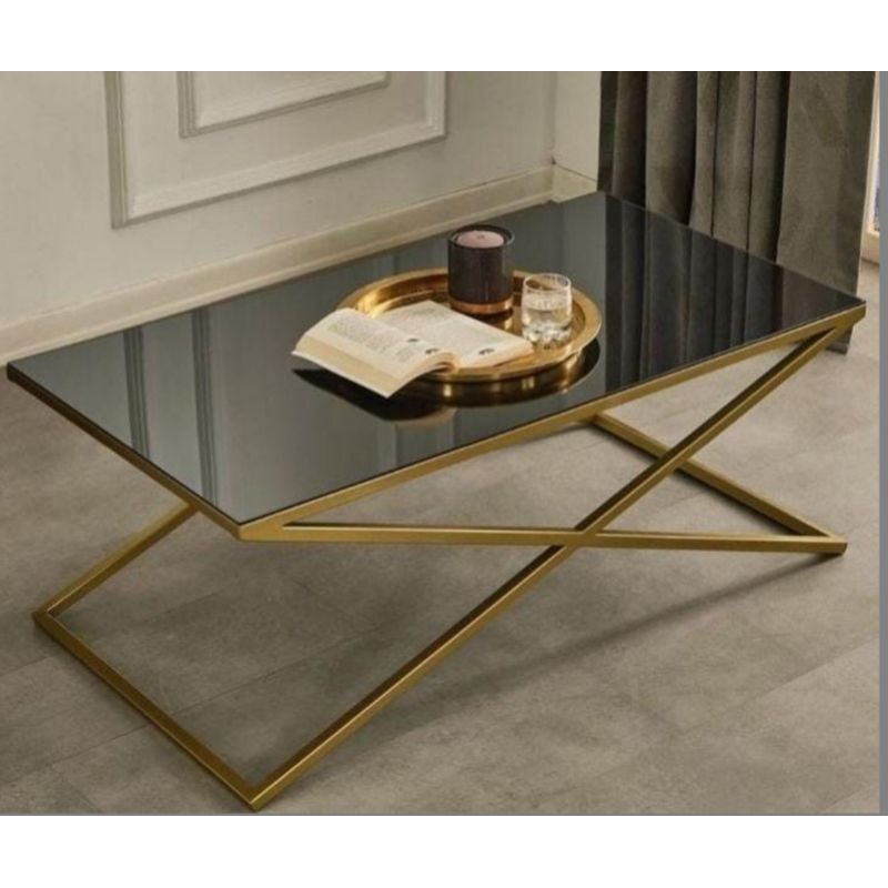 Jual meja tamu square, meja minimalis, meja kaca | Shopee Indonesia