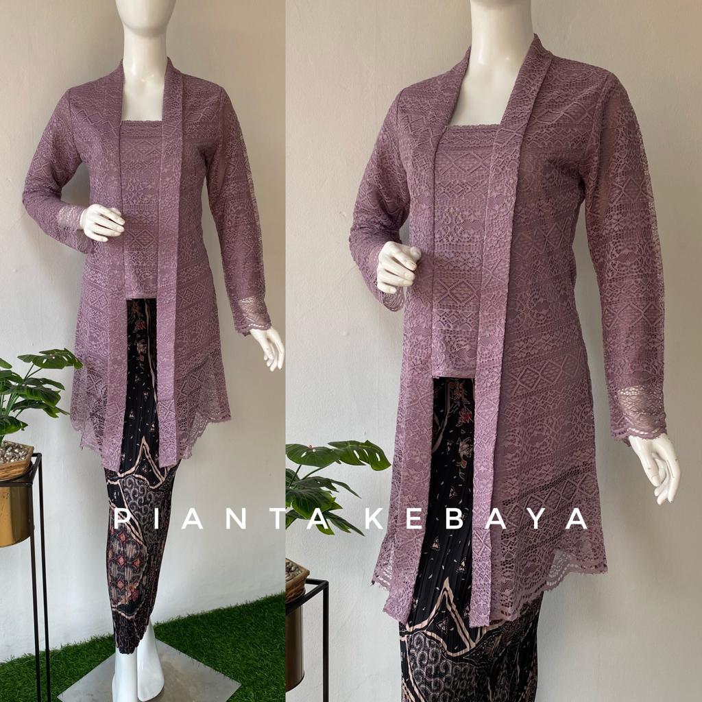 Jual Kebaya Tunik Kutubaru Brokat PART 2 | Kebaya Modern Kutubaru Brokat halus | Kebaya Wisuda ...
