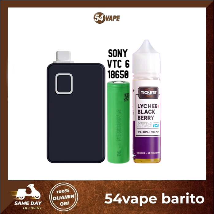 Jual Kuka AIO Pro RBA + Battery Sony VTC 6 18650 + Liquid Ticket 60ml ...