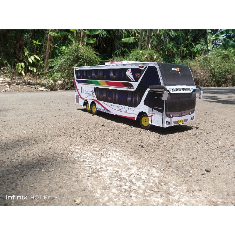 Jual MAINAN ANAK MINIATUR BUS TELOLET BASURI DESAIN TERBARU UKURAN ...