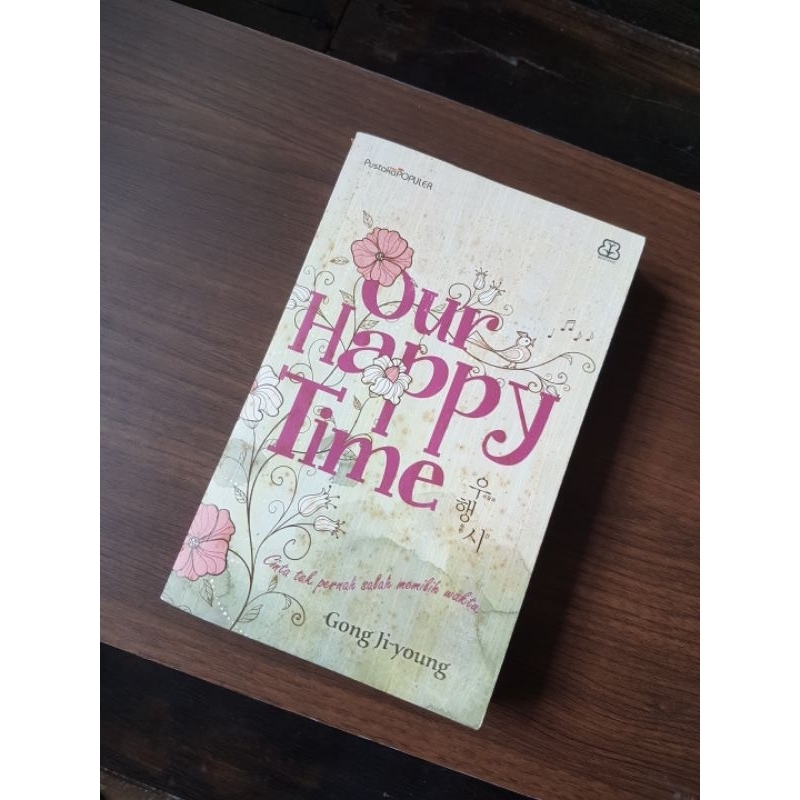 Jual OUR HAPPY TIME by Gong Ji-Young (ORIGINAL, SECOND) | Shopee Indonesia