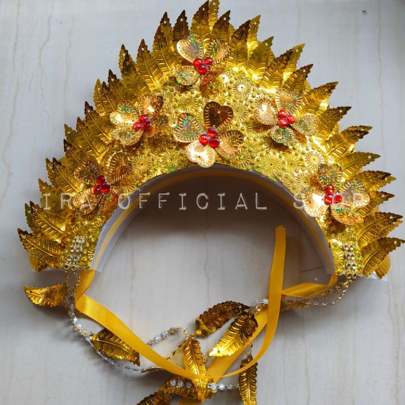 Jual Mahkota Tari Bali / Mahkota Tradisional Bali / Hiasan Tari ...