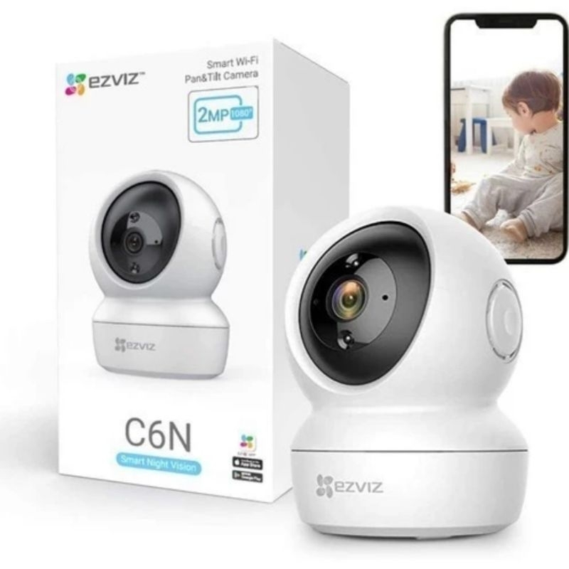 Jual EZVIZ C6N 2MP Smart Wifi Pan Tilt IP Camera CCTV Indoor IP Cam ...