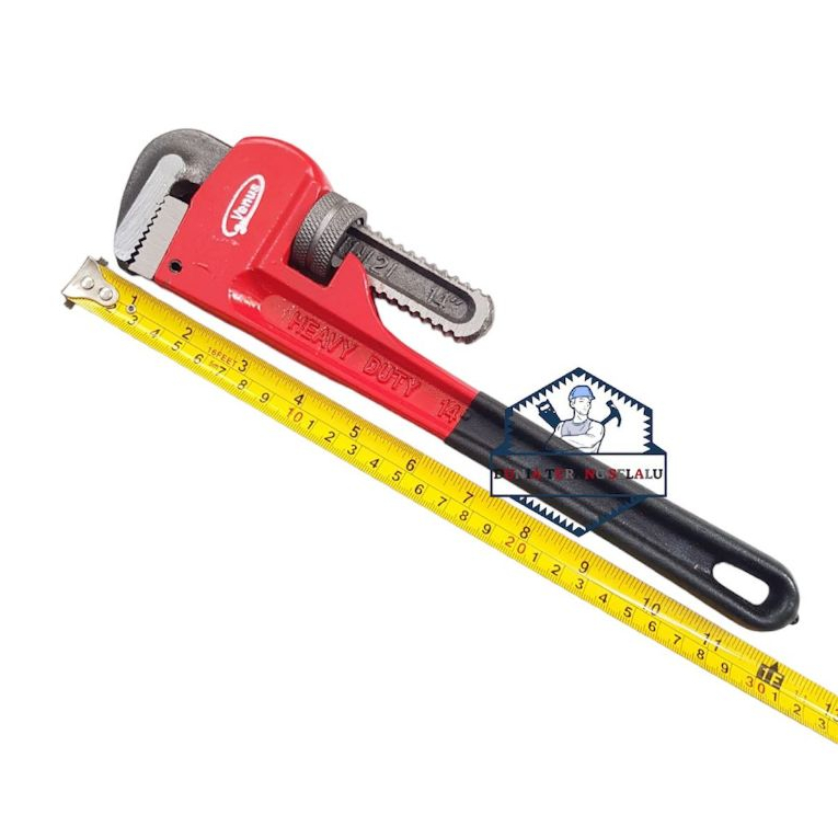 Jual Kunci Pipa VENUS 14 in gg Karet - Heavy Duty Pipe Wrench 14in ...