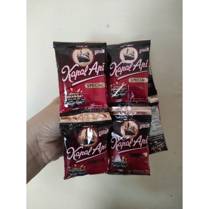Jual Kapal Api Special / Kopi Kapal Api Renceng Mini (10 sachet x 6gr ...