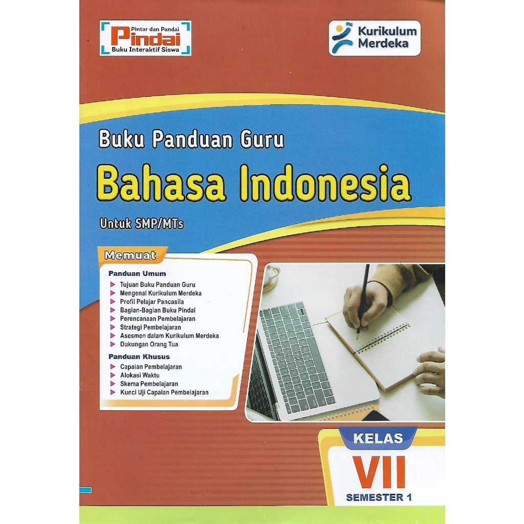 Jual Buku Panduan Guru Bahasa Indonesia Kelas 7 SMP/MTs Semester 1 Kurikulum Merdeka | Shopee ...