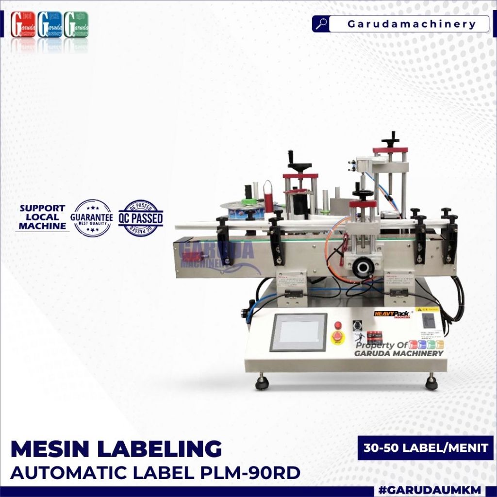 Jual MESIN LABELING UNTUK PEMASANGAN LABEL/STIKER BOTOL/KEMASAN ...