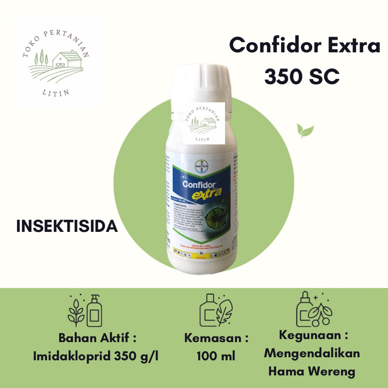 Jual Confidor Extra 350 SC - 100 ml (Insektisida) Mengendalikan Hama Wereng | Shopee Indonesia