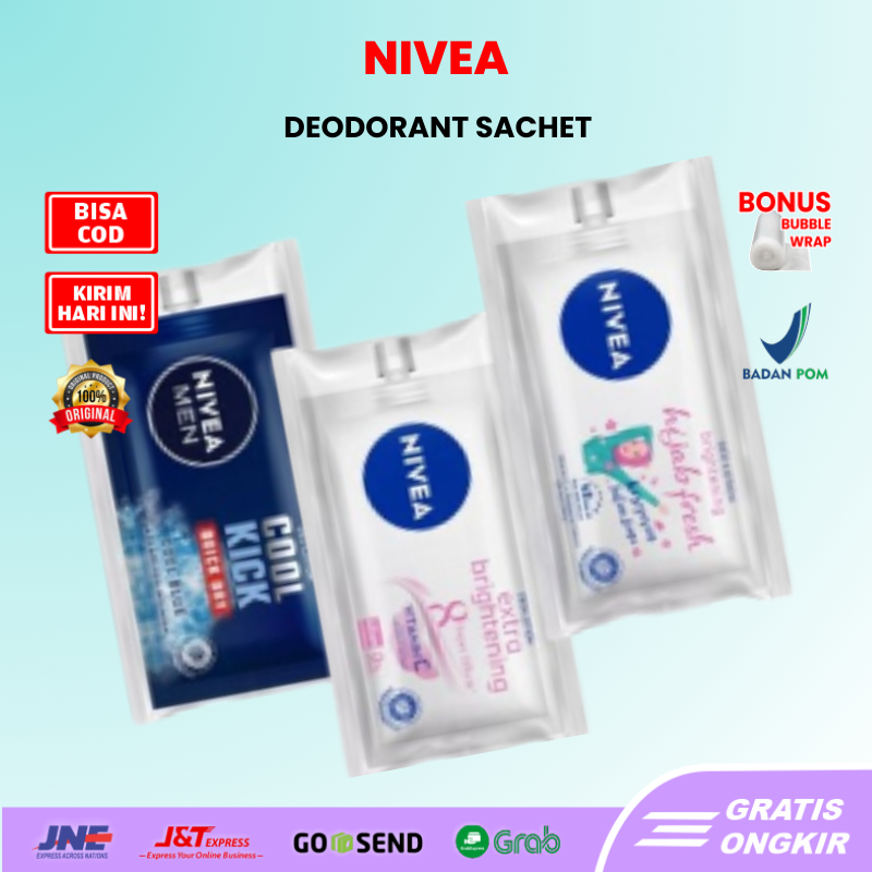Jual NIVEA Deodorant Deo Lotion SACHET 9ml | Shopee Indonesia