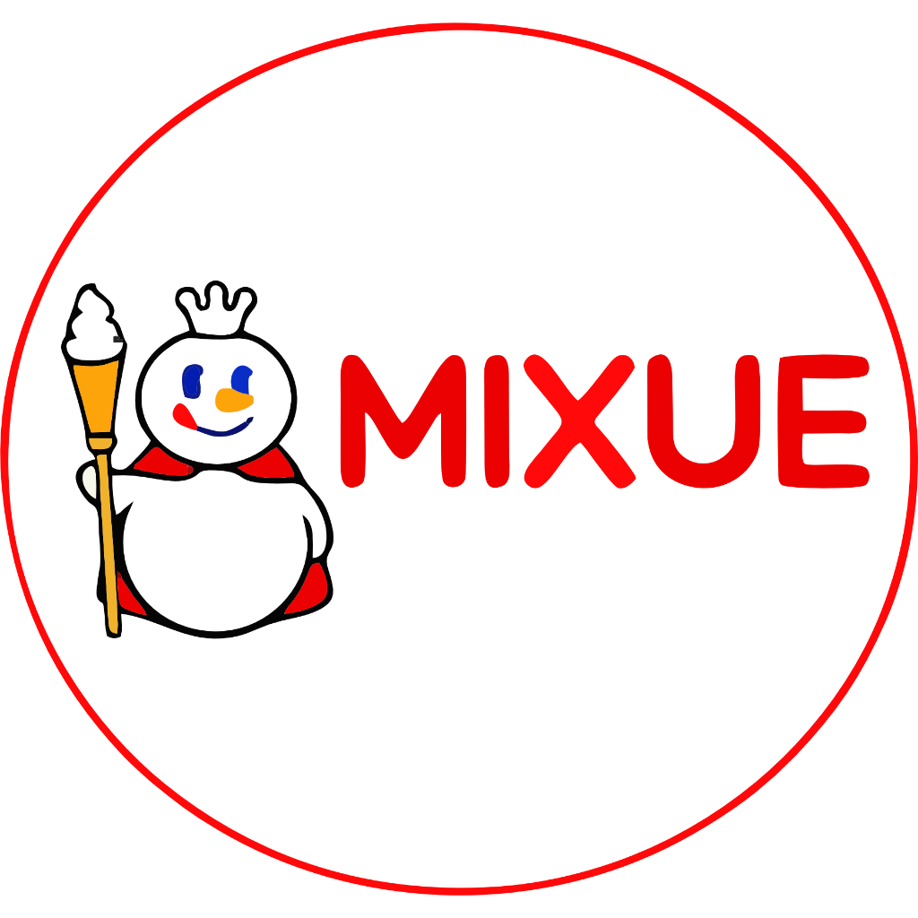 Jual Jasa Print Sablon Setrika Mixue Size Logo Dada 8x8 cm Sablon ...