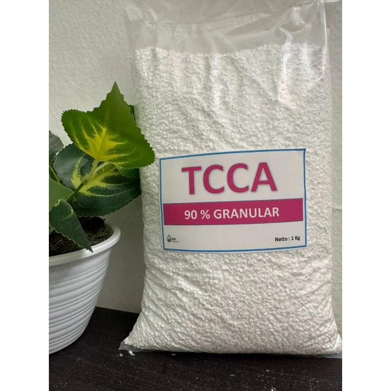 Jual TCCA 90% Granular / kaporit 90% Granular Repack 1kg | Shopee Indonesia