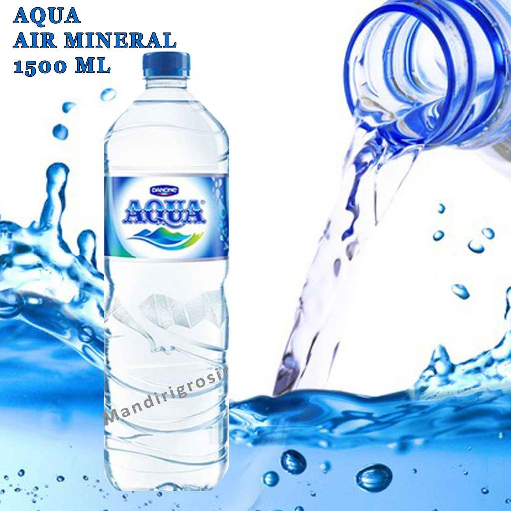 Jual Air Mineral * Aqua * Minuman Kemasan Botol * Air Putih * 1500ml ...