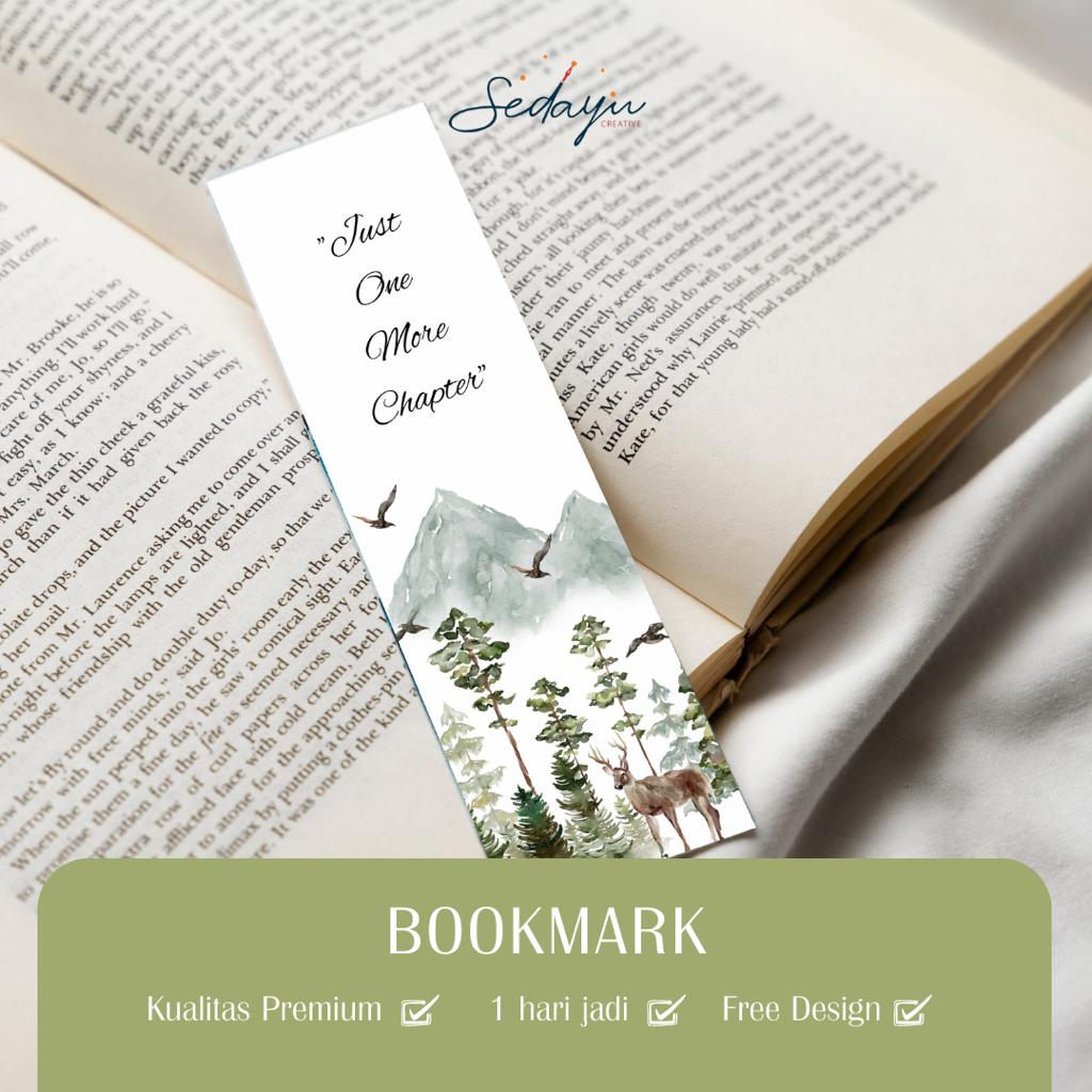 Jual Pembatas Buku | Costume Pembatas Buku | Paper Bookmark | Penanda ...