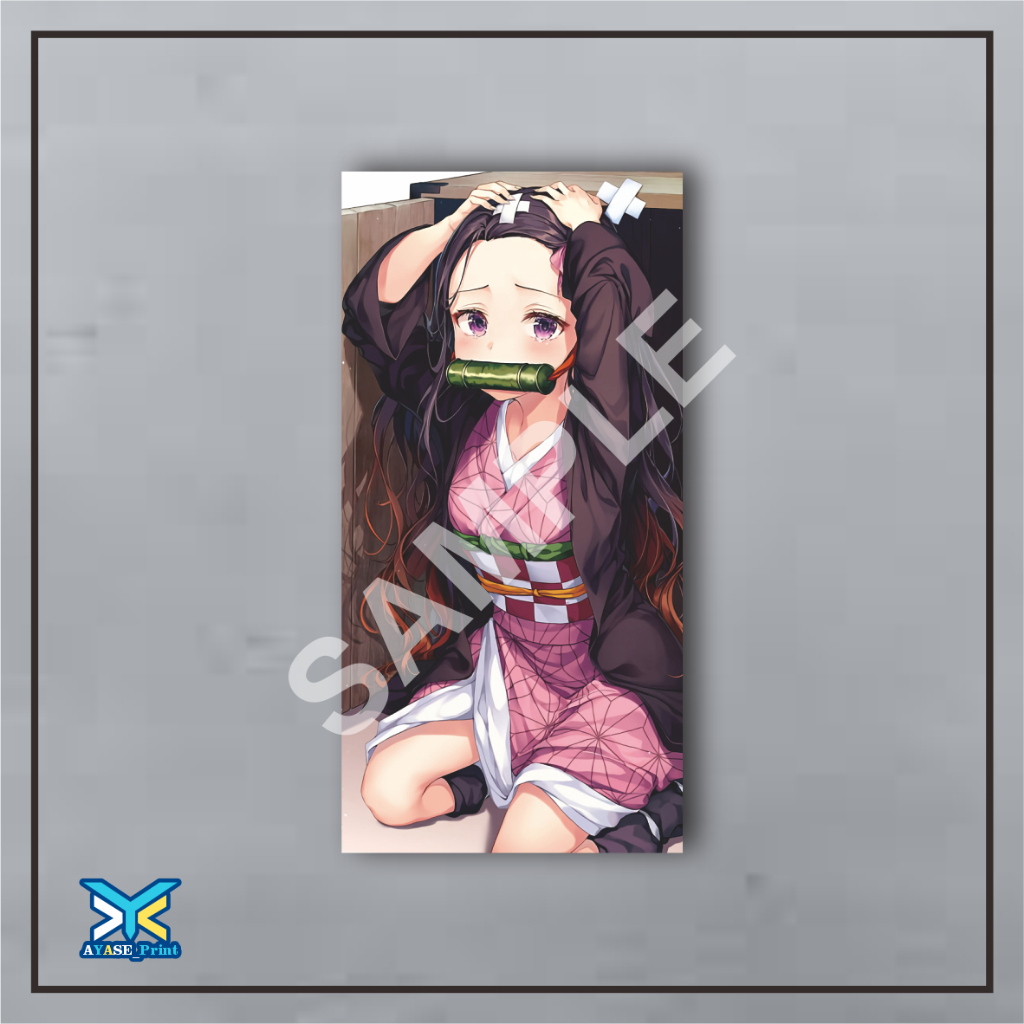Jual Wall Decor NEZUKO DEMON SLAYER KIMETSU NO YAIBA Pajangan Poster ...