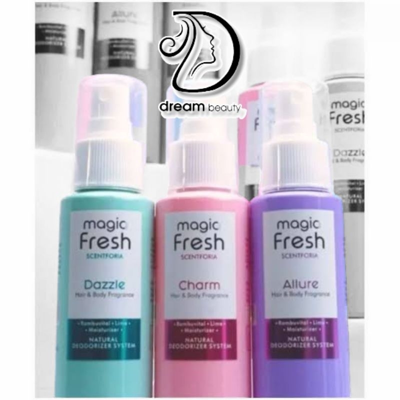 Jual Inaura magia fresh Hair & Body Fragrance 100 ML ( deodorant spray ...