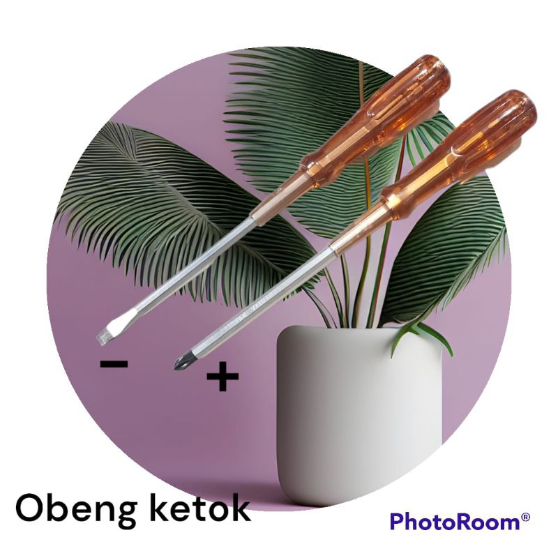 Jual Obeng Ketok Getok 5" 6 Inch Tembus Plus ( + ) / Minus ...