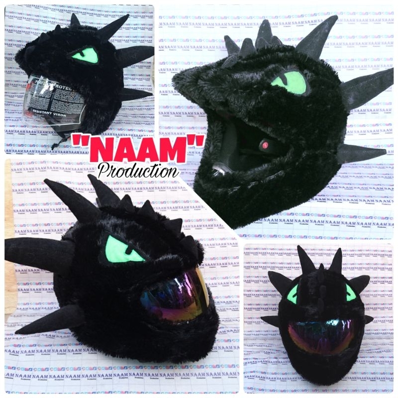 Jual Cover Helm Naga, Dragon Furry | Shopee Indonesia