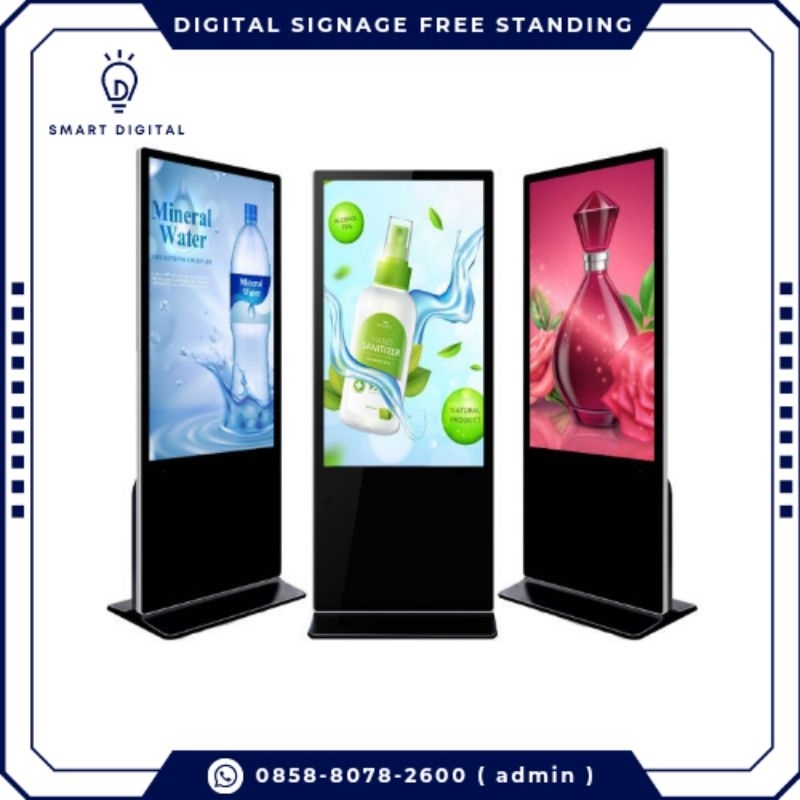 Jual DIGITAL SIGNAGE FREE STANDING WINDOWS NON TOUCHSCREEN 55 INCH ...
