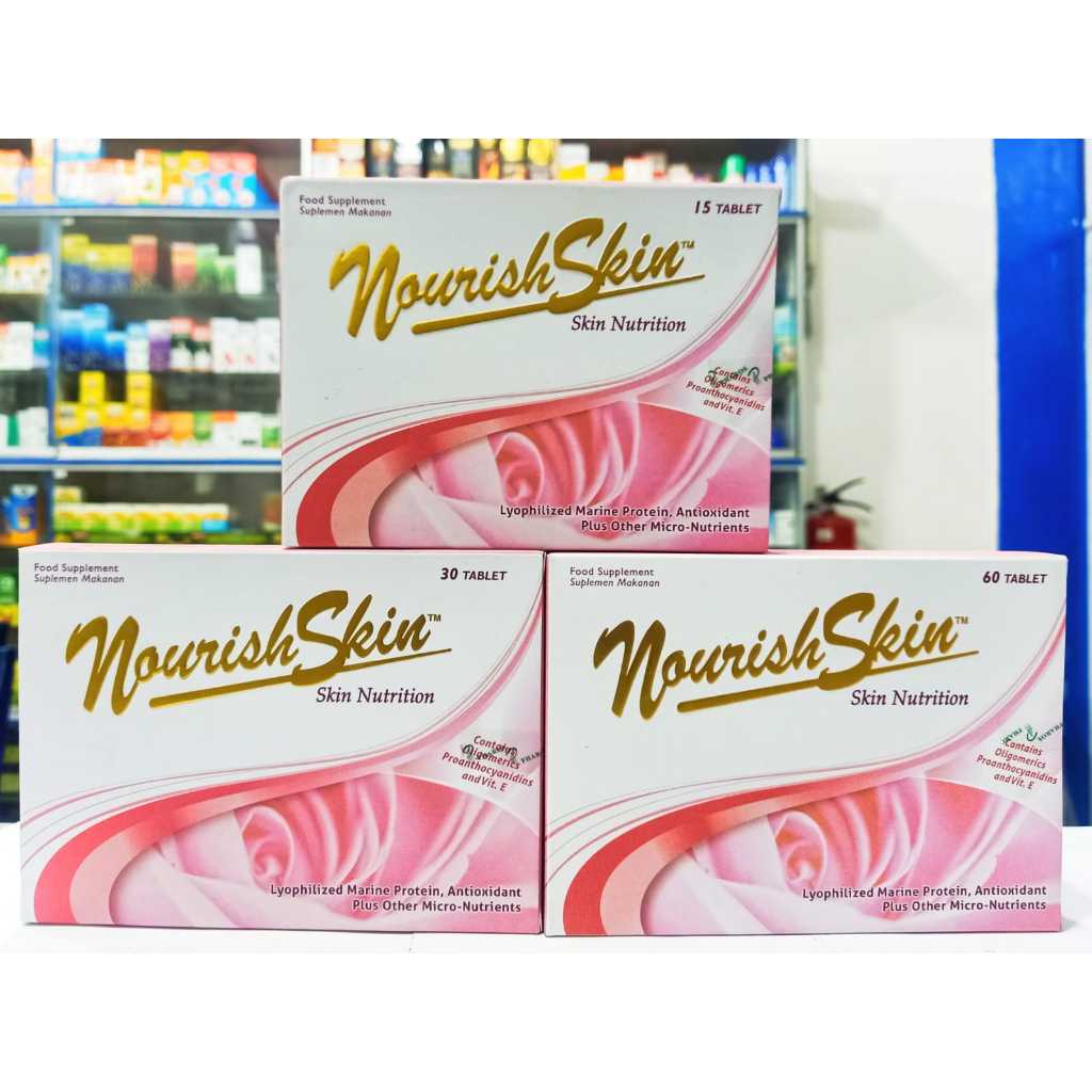 Jual 𝐍𝐨𝐮𝐫𝐢𝐬𝐡 𝐒𝐤𝐢𝐧 Skin Nutrition 𝐏𝐈𝐍𝐊 15, 30 & 60 Tablet ...