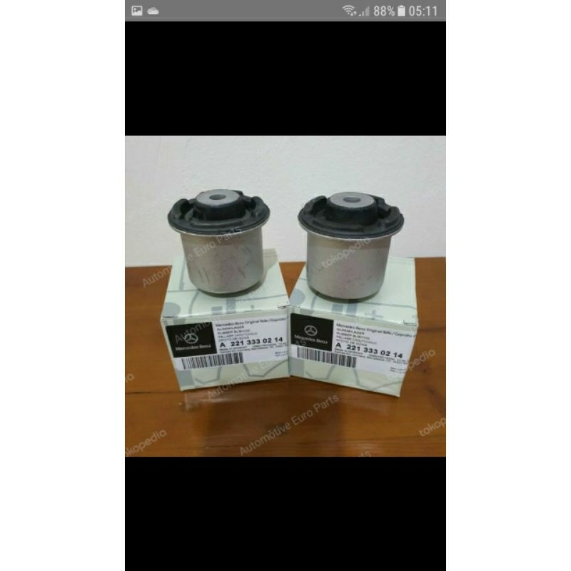 Jual BUSHING ARM ATAS UPPER MERCEDES BENZ W221 S300 S350 S500 ORI ...